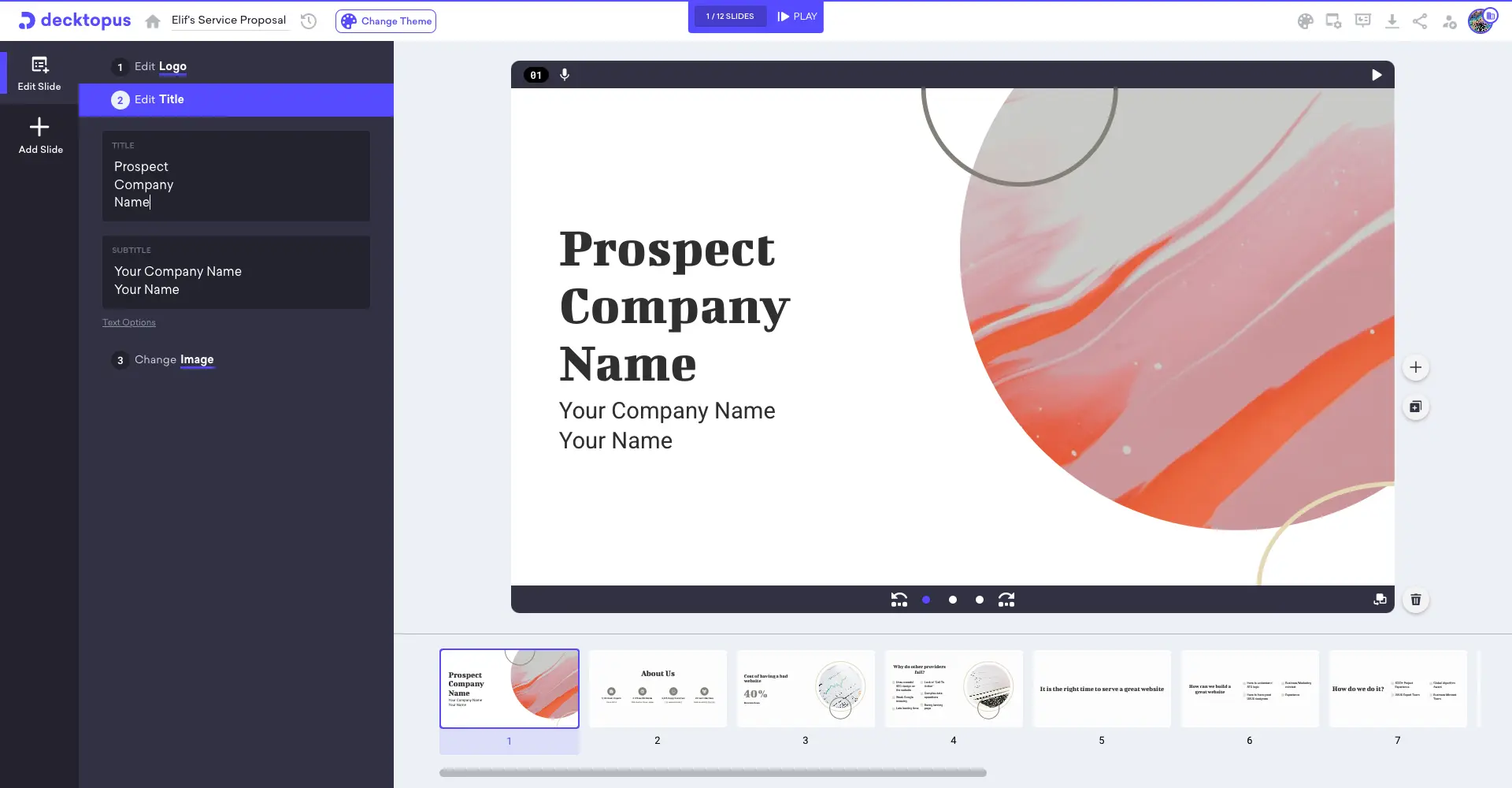 Top Rated AI Presentation Maker Online For Free Decktopus